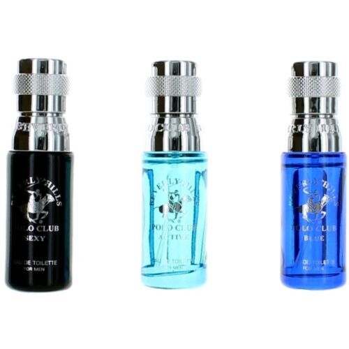 Beverly Hills Polo Club Men's Variety Set Blue Exclusive Collection, 3 ...
