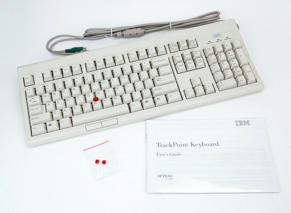 IBM KPD8923 Trackpoint PC Keyboard -01K1219 / 01K1259 / 04K0050 -(PS2 ...