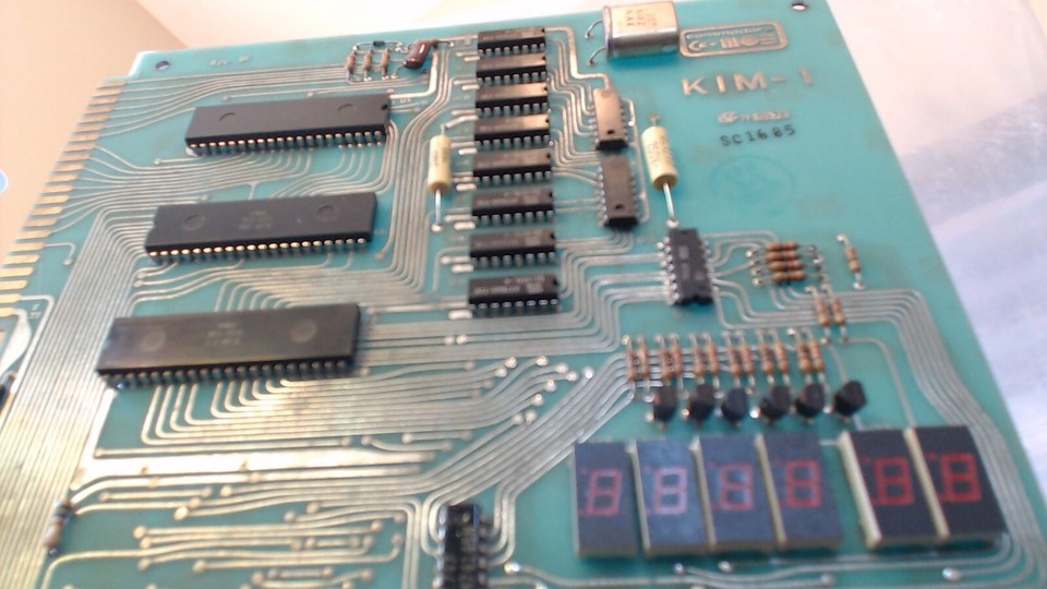 Commodore KIM-1 6502 Single Board Computer UNTESTED | eBay