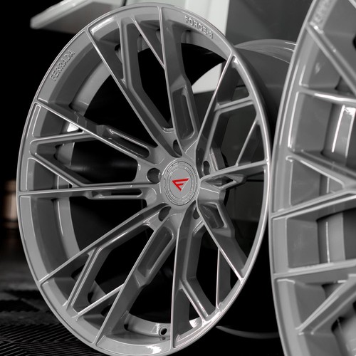 20” FERRADA FR9 STORM GREY WHEELS RIMS FOR FERRARI 488 20X9 AND 20X11 ...