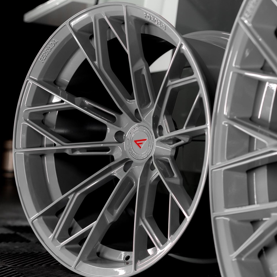 20” FERRADA FR9 STORM GREY WHEELS RIMS FOR FERRARI 488 20X9 AND 20X11 ...