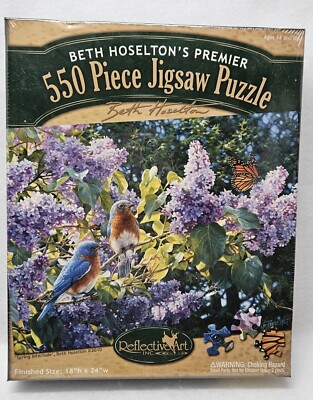 Reflective Art "Spring Interlude" Jigsaw Puzzle 18" X 24", 550-Piece ...