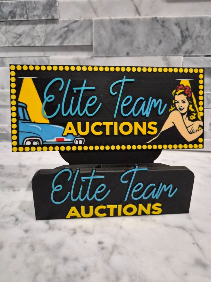 Jumbo Premier Custom Card Stand (add your logo), For Sports Cards ...