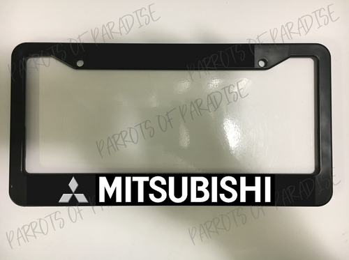 Mitsubishi Japanese JDM Tuner Plastic Car License Plate Frame | eBay