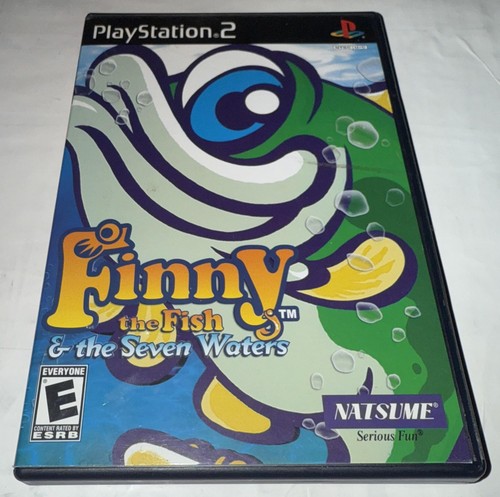 Finny The Fish & The Seven Waters Sony PlayStation 2 PS2 Game Complete ...