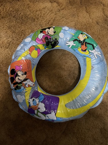 Disney Mickey Mouse Intex 24 Inch Kids Swim Ring Used No Box Included ...