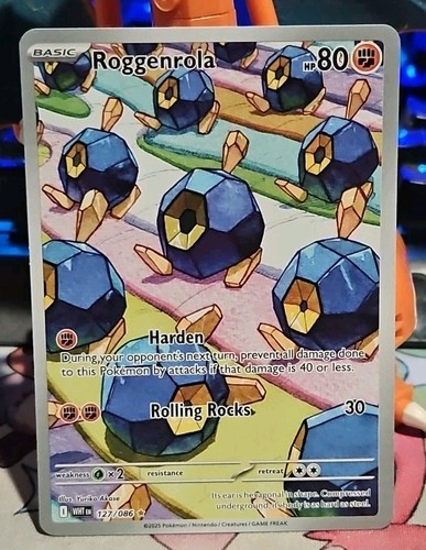 Roggenrola SV: White Flare - Pokemon NM 127/086 | eBay