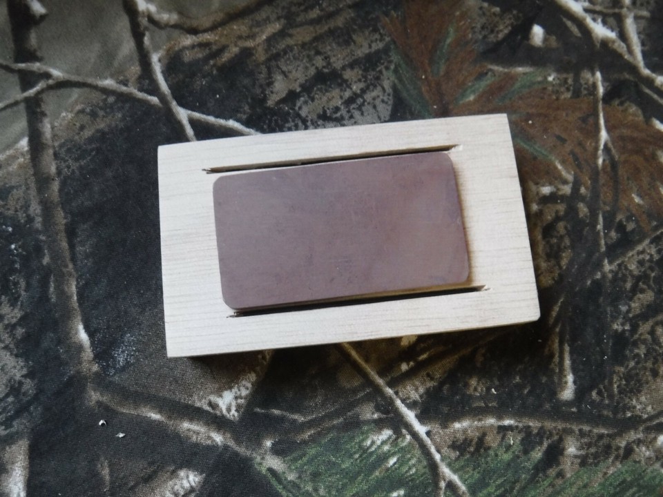 TURKEY CALL FRICTION CALL *RED Pocket Slate Corncob Striker* TYLERSBURG ...