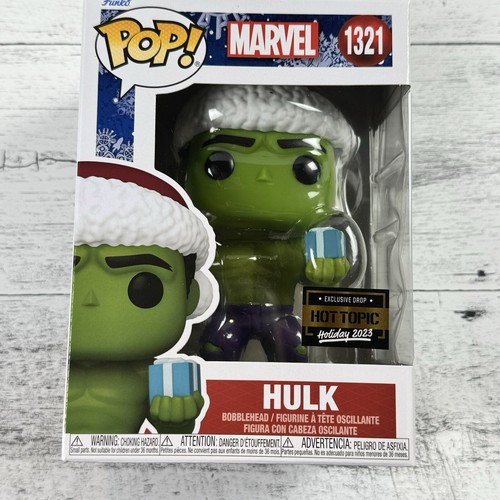 Funko Pop! Christmas Hulk from Marvel 1321 New | eBay