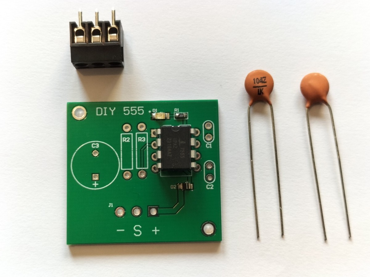 555 Timer Circuit Board