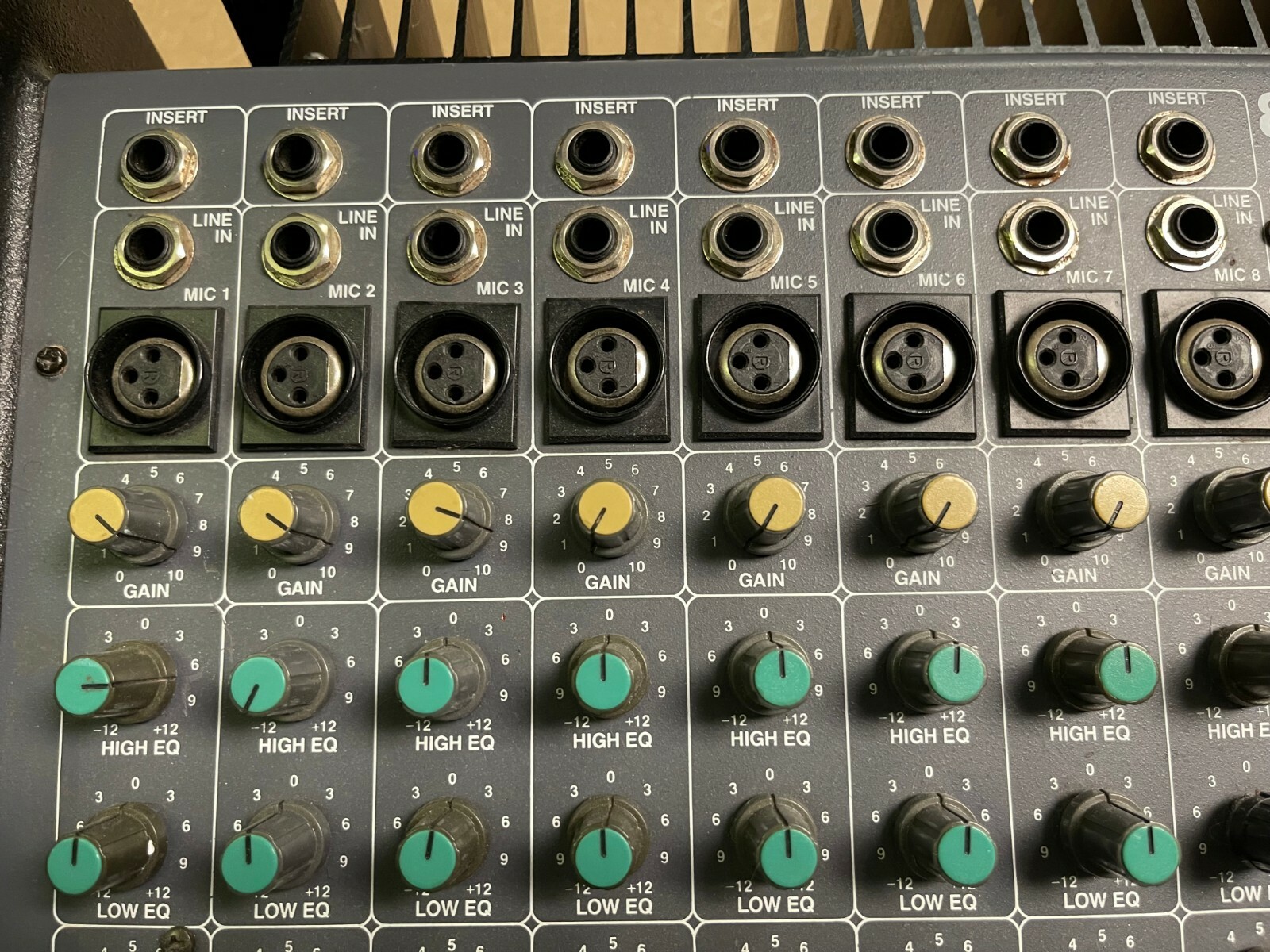 Electro Voice EV 81 PMX 200w EV 8 Channel Powered Mix Mixer - Unit Only ...