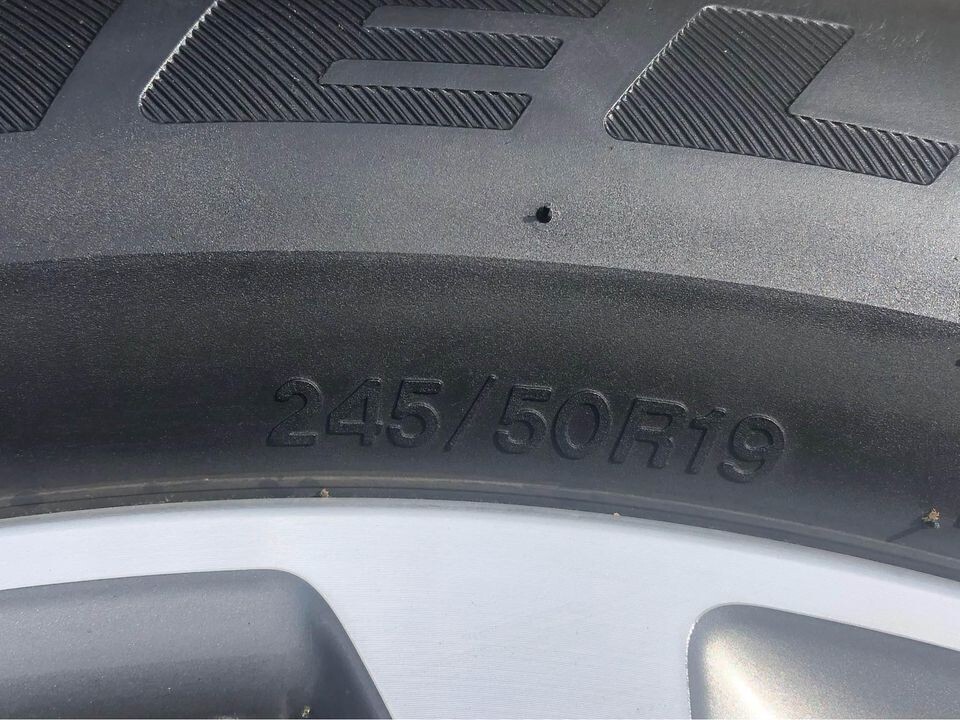 SET OF ALLOY WHEELS AND TIRES FOR 2019 BMW X3 245/50/R19 OEM ...