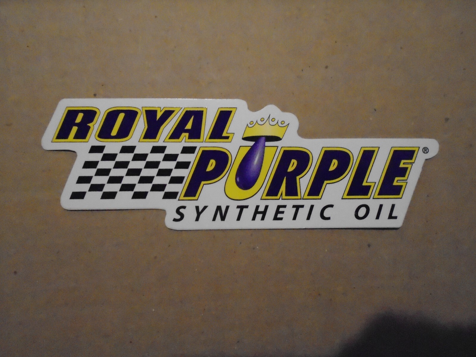 ROYAL PURPLE SYNTHETIC OIL Contingency Racing Stickers / Decals | eBay