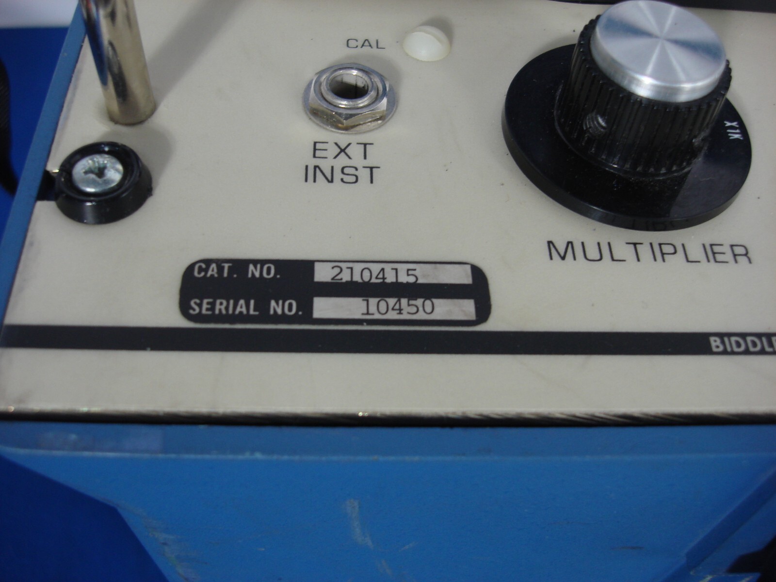 Biddle 210415 15kV Megohmmeter Test Set Insulation Voltage Tester Meter ...