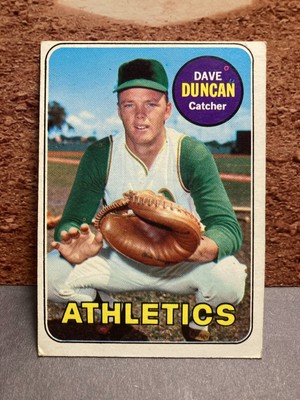 1969 Topps #68 Dave Duncan Baseball Card Oakland Athletics A's MLB Raw ...