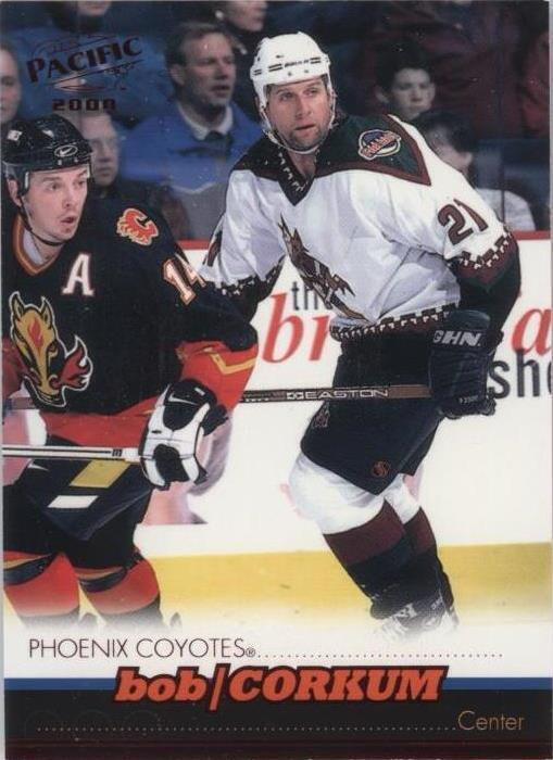 1999-00 Pacific - Bob Corkum #317 Red for sale online | eBay