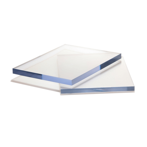 Makrolon Tuffak Polycarbonate Plastic Sheet-1/8" thick (3mm)-Clear-4" x ...