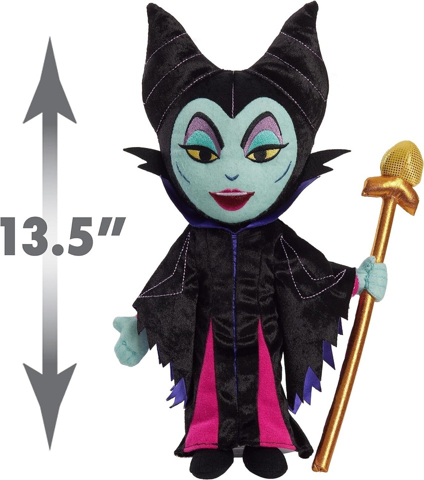 NWT Just Play Disney Villains Collection: Maleficent Plush 13 ...