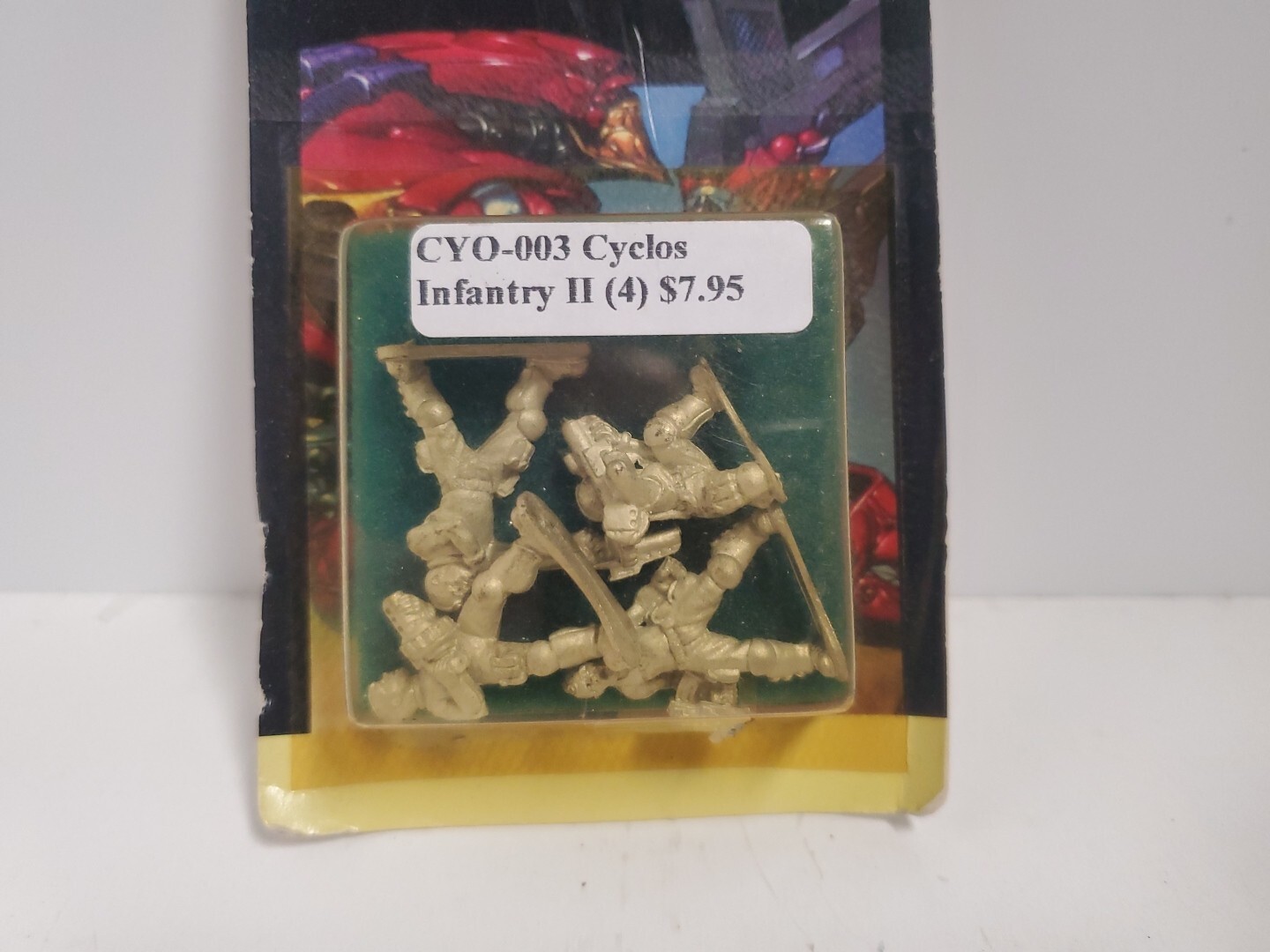 Kryomek Fantasy Miniatures Cyclos Infantry II CYO-003 25mm Sci Fi RPG ...