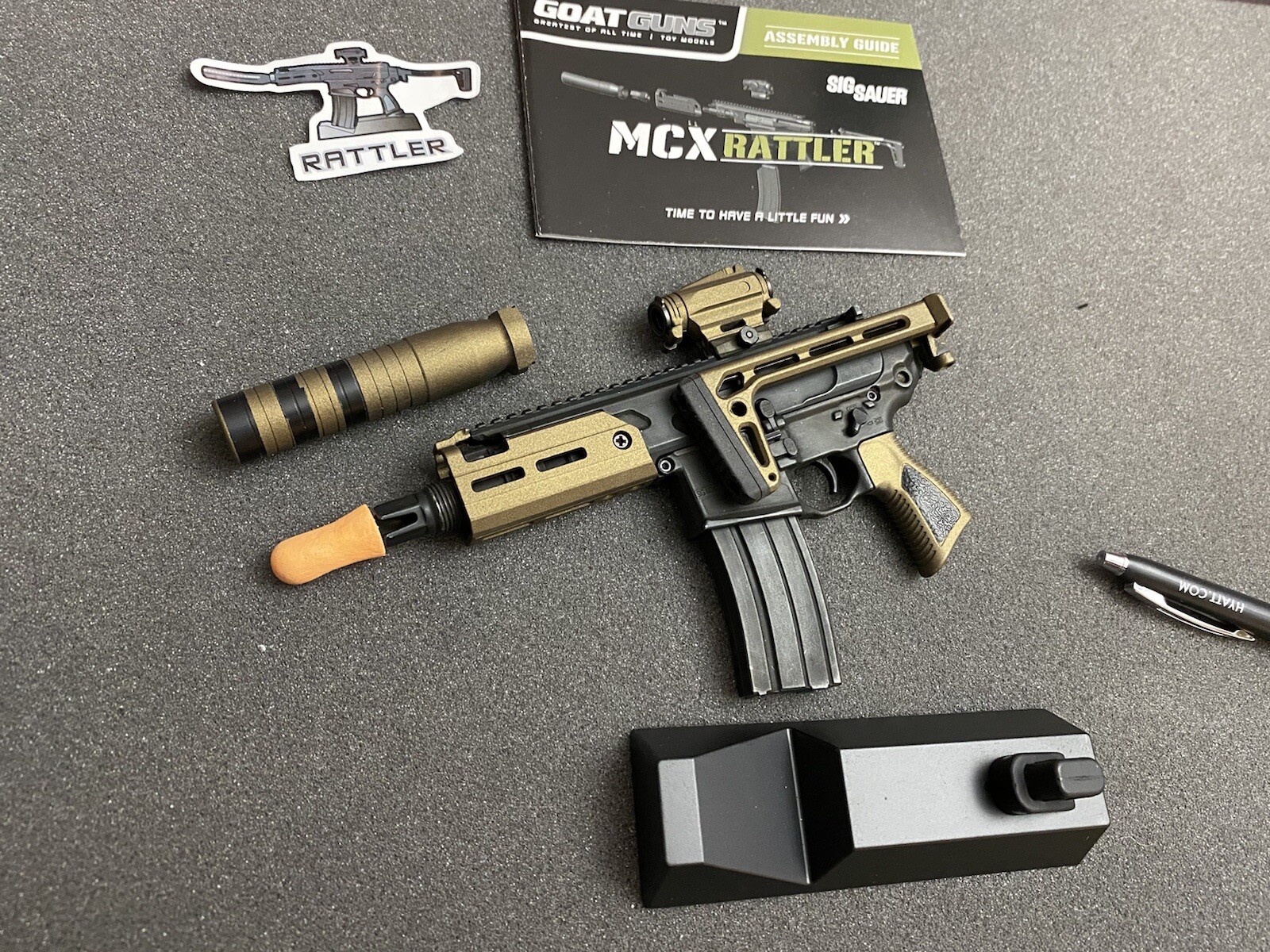 Miniature custom paint sig mcx model scale. ( Rare , Tokyo Marui) | eBay