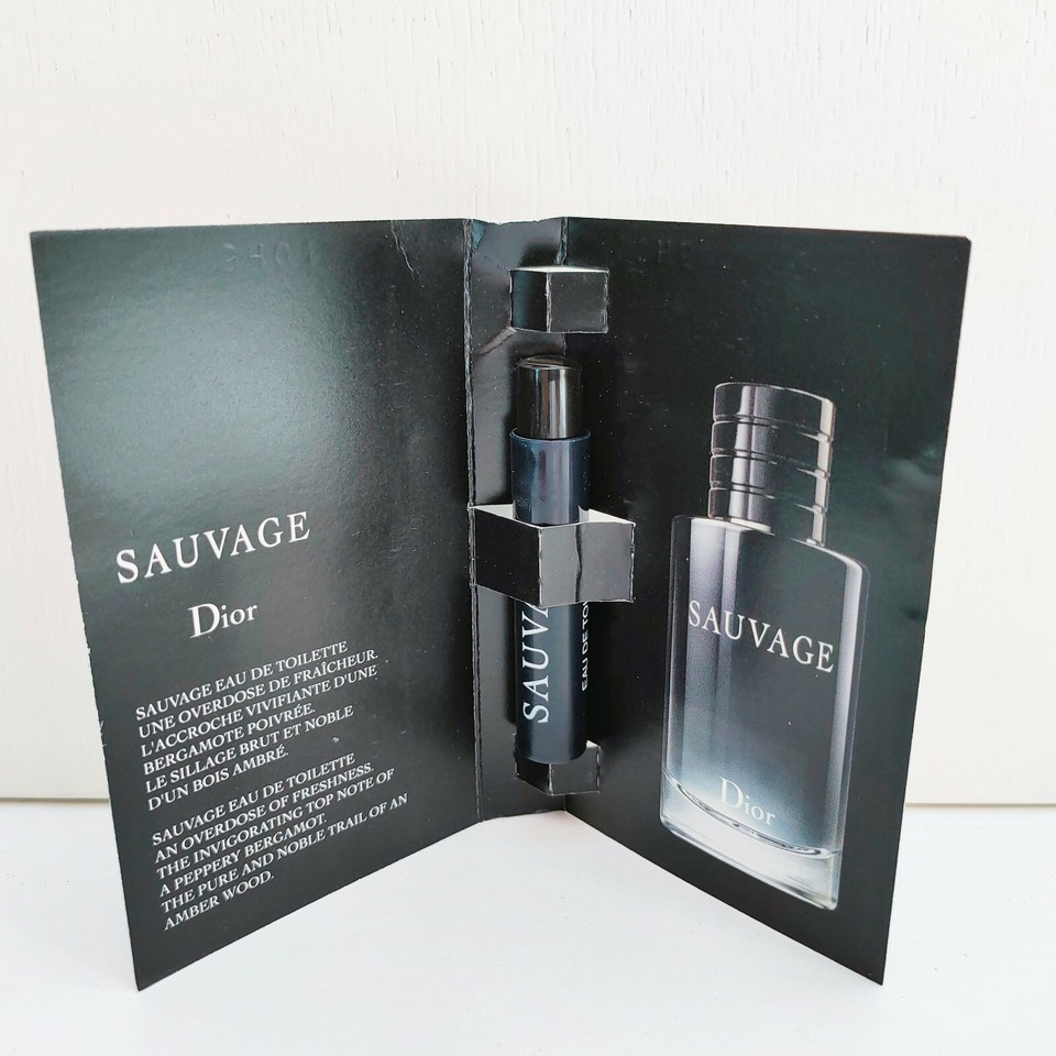 DIOR Sauvage Eau de Toilette Cologne mini Spray for men, 1ml, Brand NEW ...