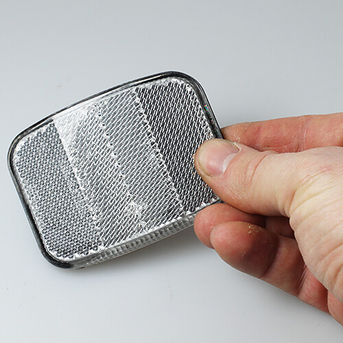 vintage old Bicycle Bike Cycling Cycle Front Head White Reflective ...