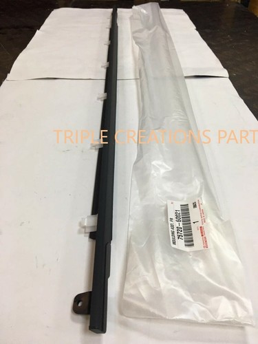 75720-60021 Genuine Toyota Moulding Assy Front Door Belt LH 7572060021 ...