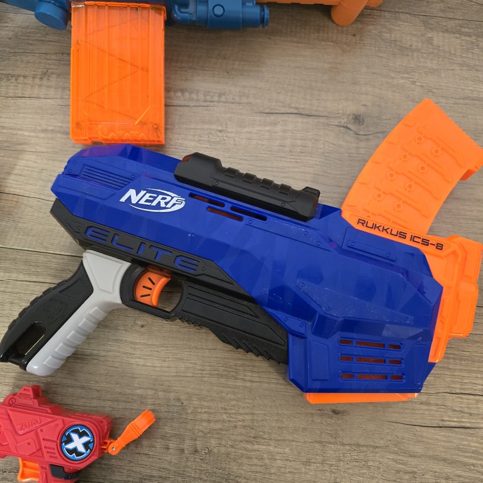 Nerf Gun Bundle Job Lot + Vests | eBay