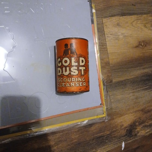 Fairbanks Gold Dust Scouring Cleanser Metal Tin Black Americana | eBay