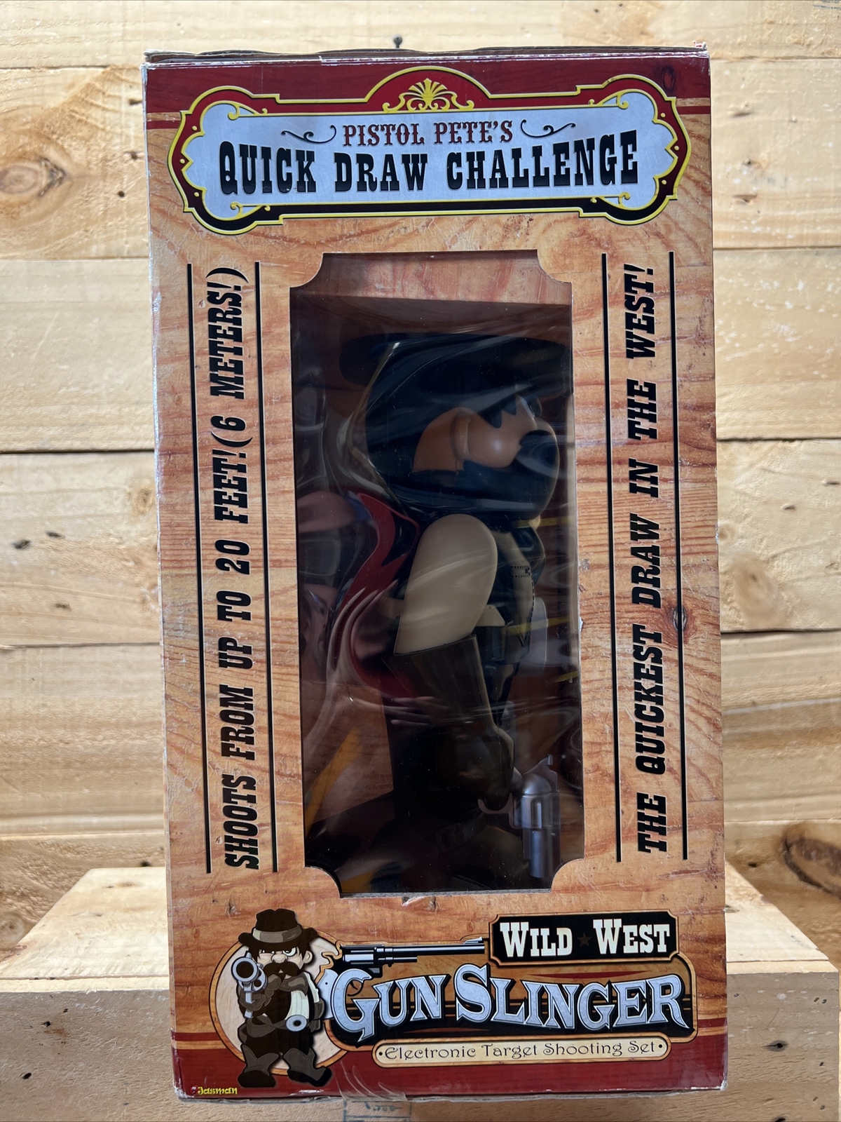 Wild West Pistol Pete Quick Draw Game Gunslinger game 2004 Jasman | eBay