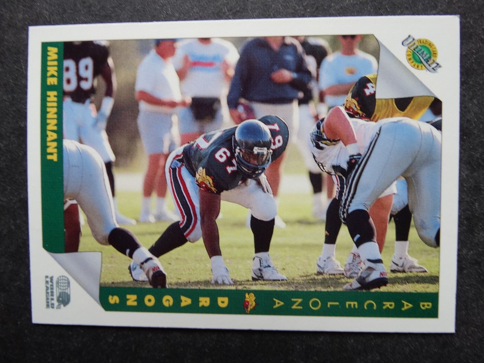 1992 Ultimate World League WLAF Football Cards Complete Your Set You U ...