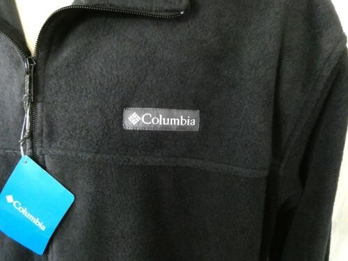 Columbia Sportswear Company Black XXL Full Zip Fleece Jacket NWT ...