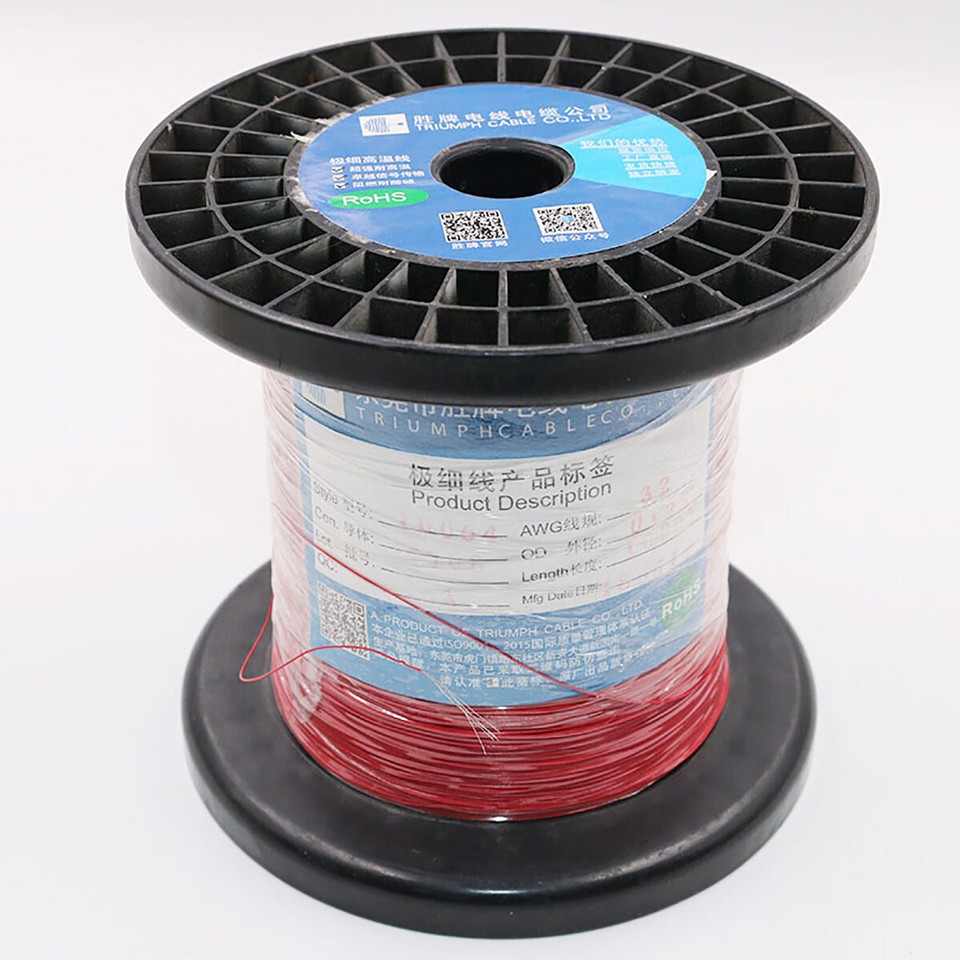 UL10064 Ultra-Fine Electronic Wire 0.38MM High Temp Hook Up Wire | eBay
