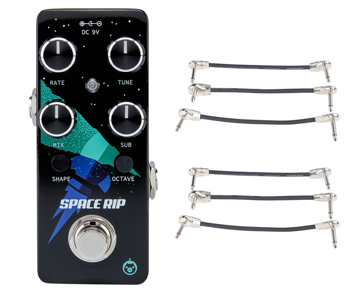 Pigtronix Space Rip PWM Synth + 2x Gator Patch Cable 3 Pack | eBay