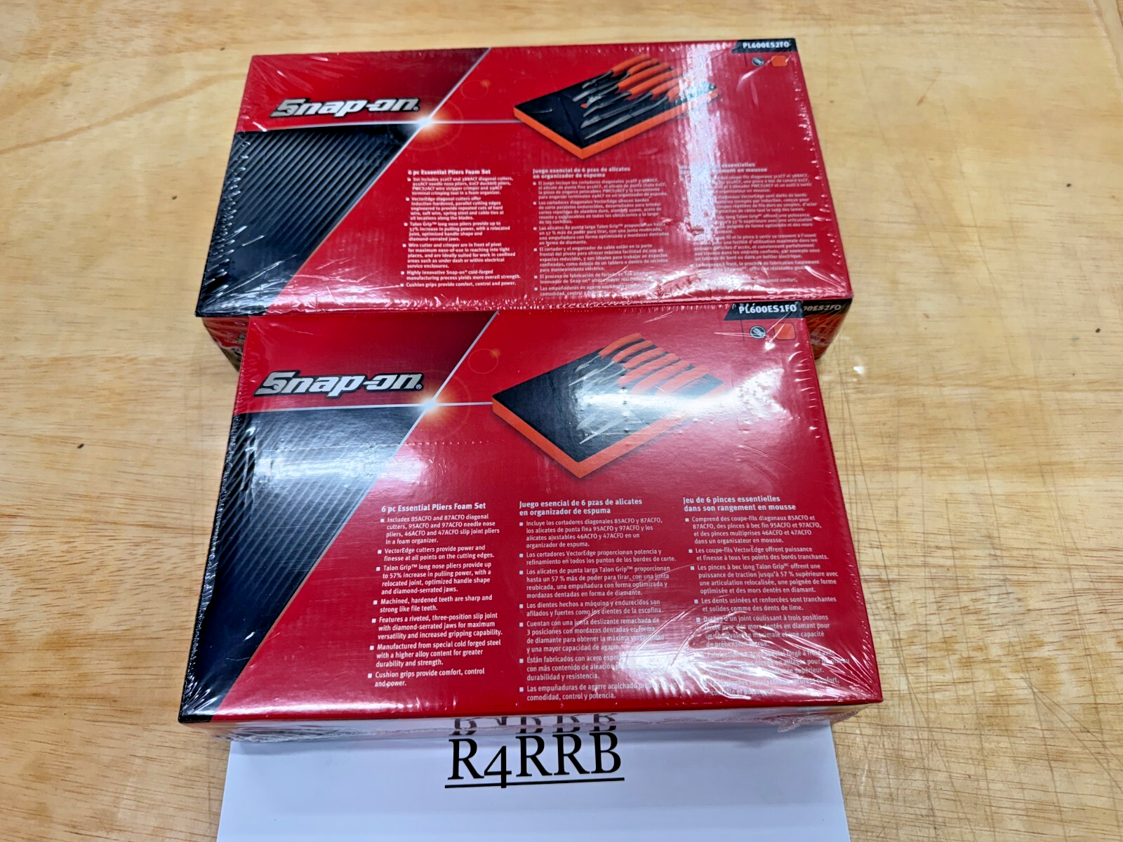 Snap-on Tools USA NEW FACTORY SEALED ORANGE 12 PIECE Pliers Cutters ...