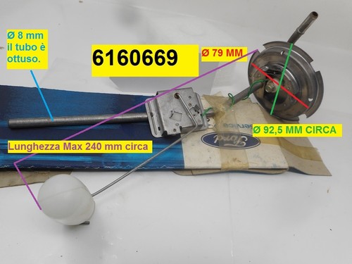 Float diesel tank Ford Fiesta Diesel 1.6 from 1/1986 to 12/1988 | eBay ...