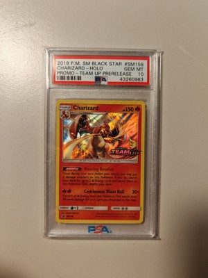 Pokemon Charizard PSA 10 Team Up Stamp Promo | eBay