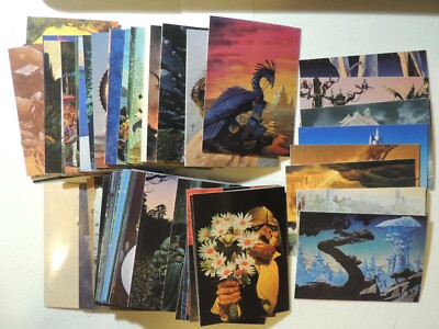 EVERWAY FANTASY ART COMPLETE BASE SET OF 90 NON SPORT TRADING CARDS | eBay