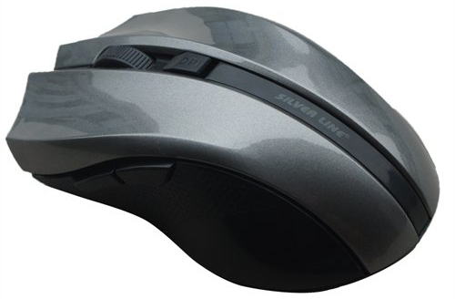 NEW Silver Line RF-317 Wireless 2.4GHz Optical Mouse Nano Transmitter 1600dpi | eBay