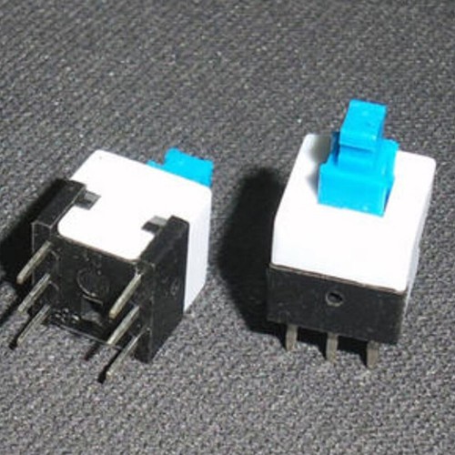 10pcs Momentary / self-locking Push Button Square Toggle Switch ...