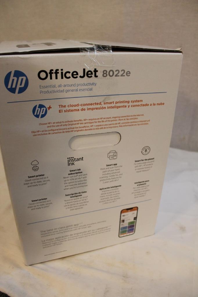 HP OfficeJet 8022e All-in-One Wireless Color Inkjet Printer NEW! | eBay