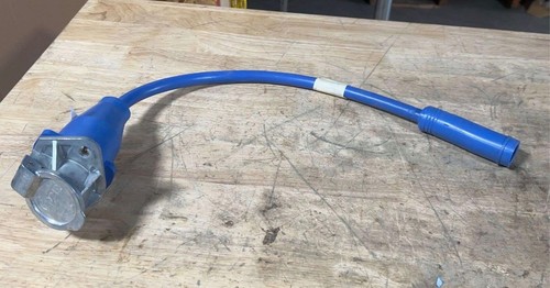 Grote 7 Pin Trailer Connector Adapter Cable T-861A Blue 7-Way Round ...