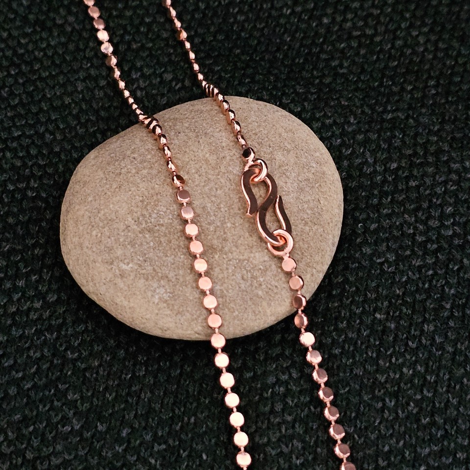 100% Pure Copper Solid Copper Rope Chain necklace UNIQUE SNAKE CHAINS ...