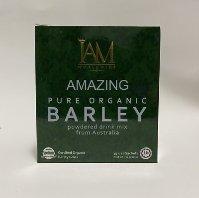 I Am Worldwide Amazing Pure Organic Barley 10 Sachet/Box (Australia ...