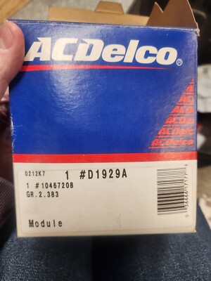 AC Delco Ignition Control Module P/N D1929A | Aftermarket Branded ...