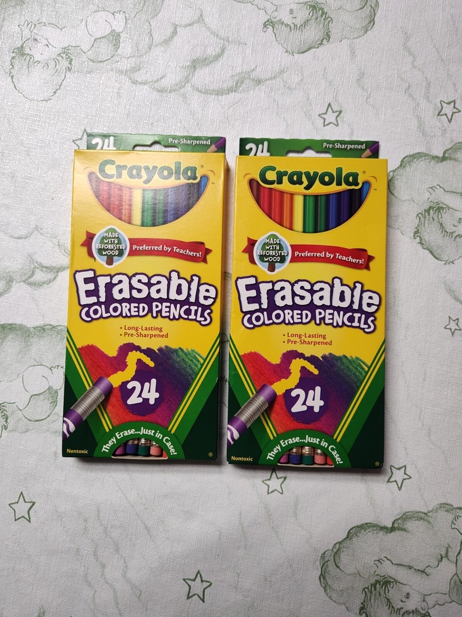 Crayola Erasable Colored Pencils 24
