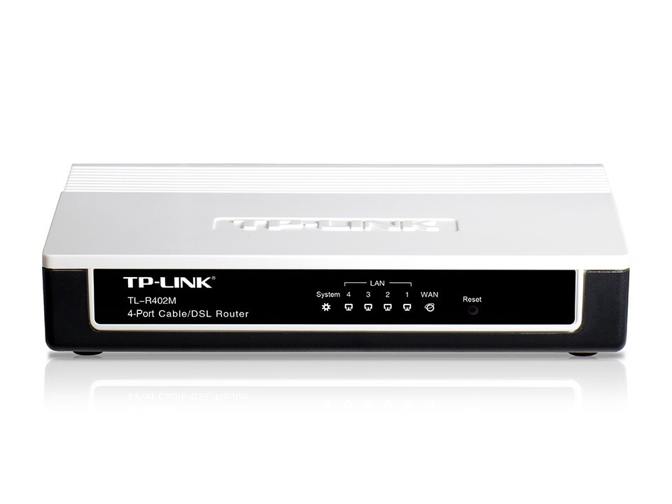 TP-LINK 4-Port Cable/DSL Router (Model: TL-R402M) 845973040093 | eBay