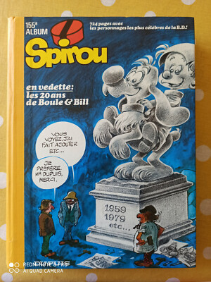 ALBUM SPIROU N°155, les 20 ans de Boule et Bill année 1980 | eBay