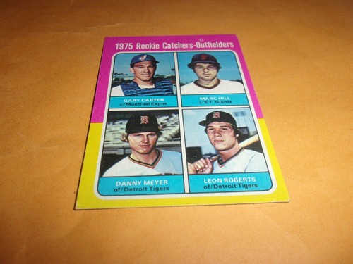1975 Topps Baseball GARY CARTER Rookie Catchers-Outfielders Baseball ...