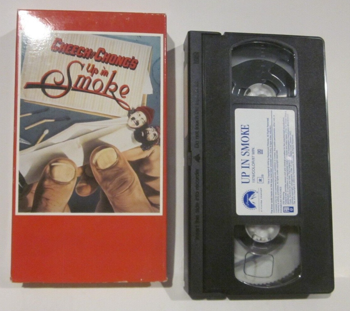 Cheech Chongs Up In Smoke (vhs 1990) Paramount Comedy Pictures ...